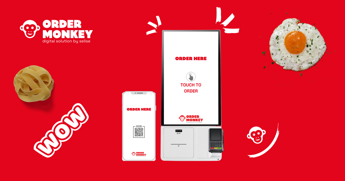 ORDERMONKEY Selforder-Terminal & QR-Webapp